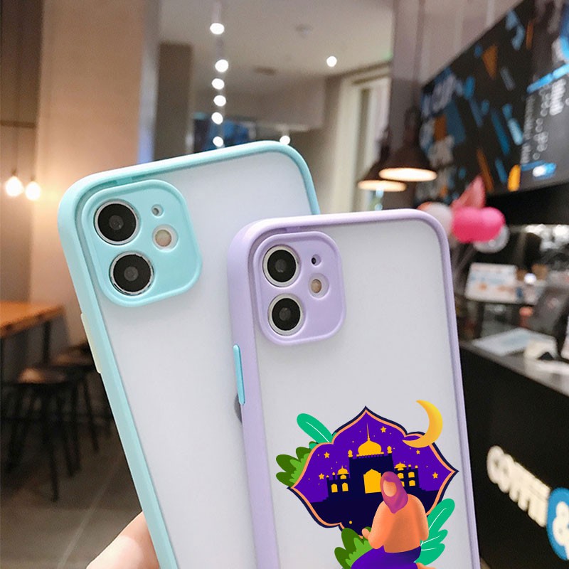 iPhone 7 8 Plus SE 2020 11 Pro Max iPhone7 iPhone8 iPhone11 พลาสติกแข็งด้านกลับ TPU กรอบกันชน ...