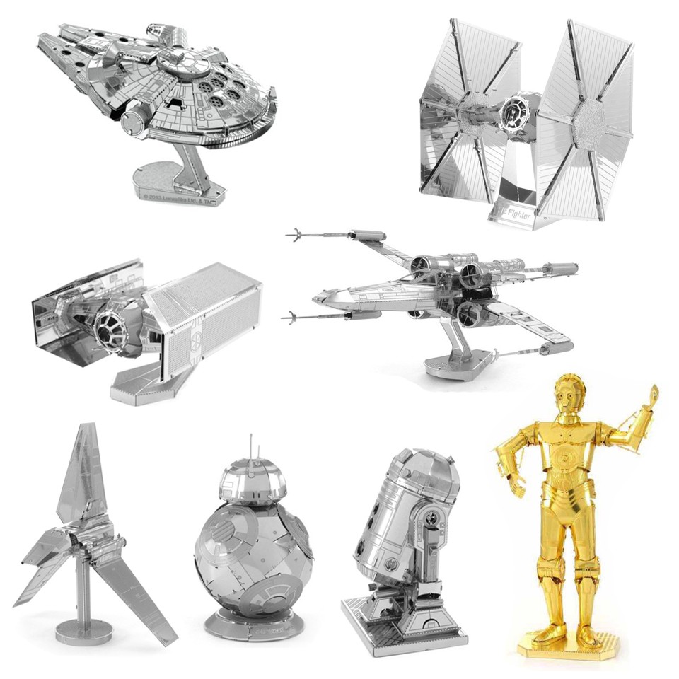3D METAL MODEL KIT โมเดล3D Metal Star Wars | Shopee Thailand
