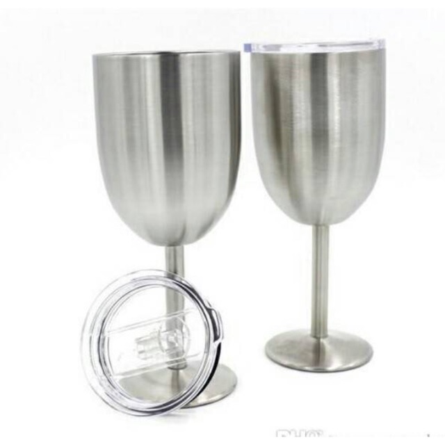 YETI Wine Glass Stainless Steel 14 oz แก้วไวน์ | Shopee Thailand