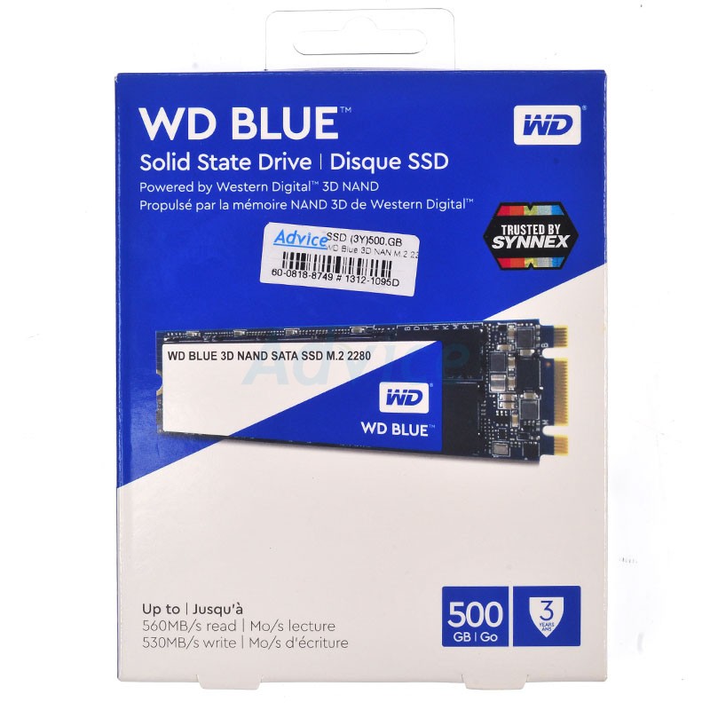 SSD WD Blue Blue M2 2280 (500GB,1TB) | Shopee Thailand