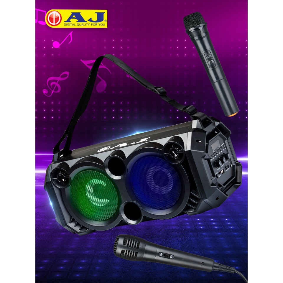 AJ เครื่องเล่นคาราโอเกะ ลำโพง Boom Box ส่งฟรี - nutchapon6596 - ThaiPick