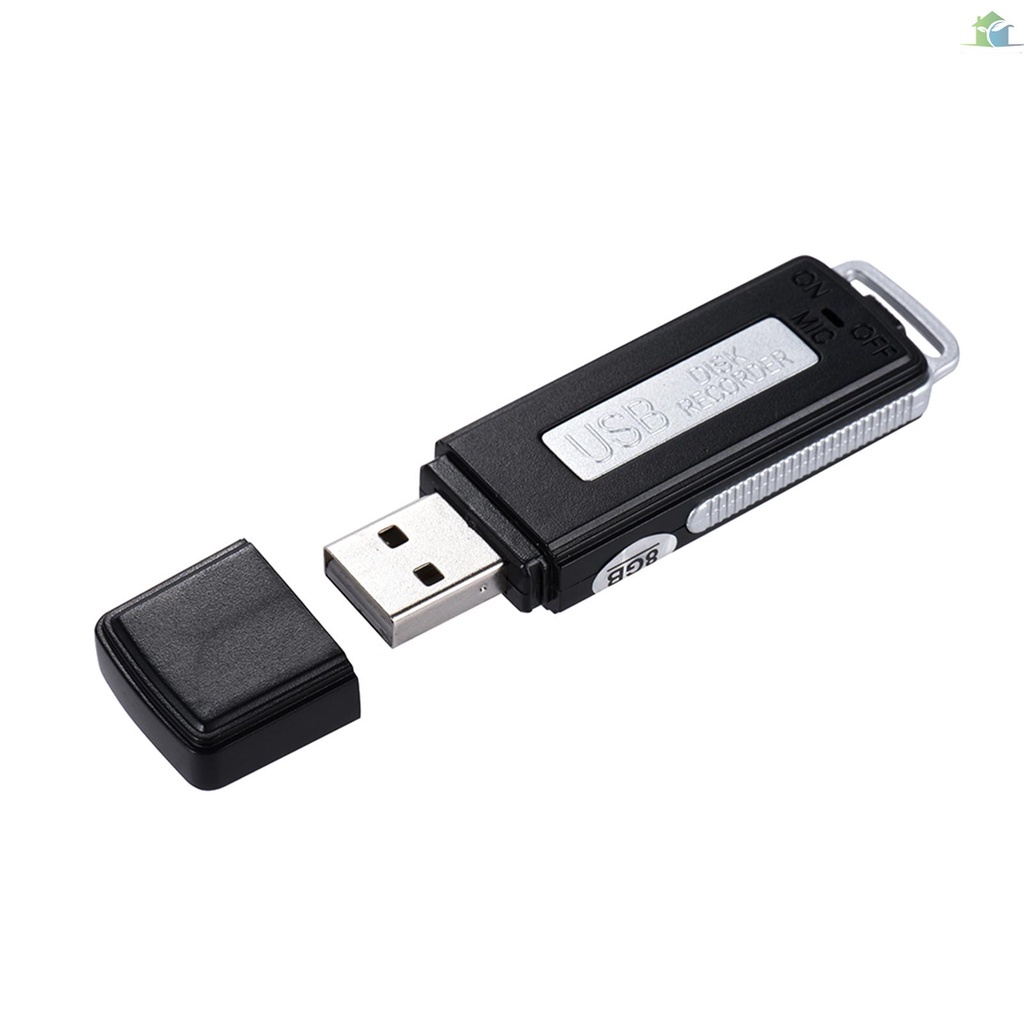 ஐNEW 8GB Portable USB Disk Audio Voice Recorder - qy3m6m2804 - ThaiPick