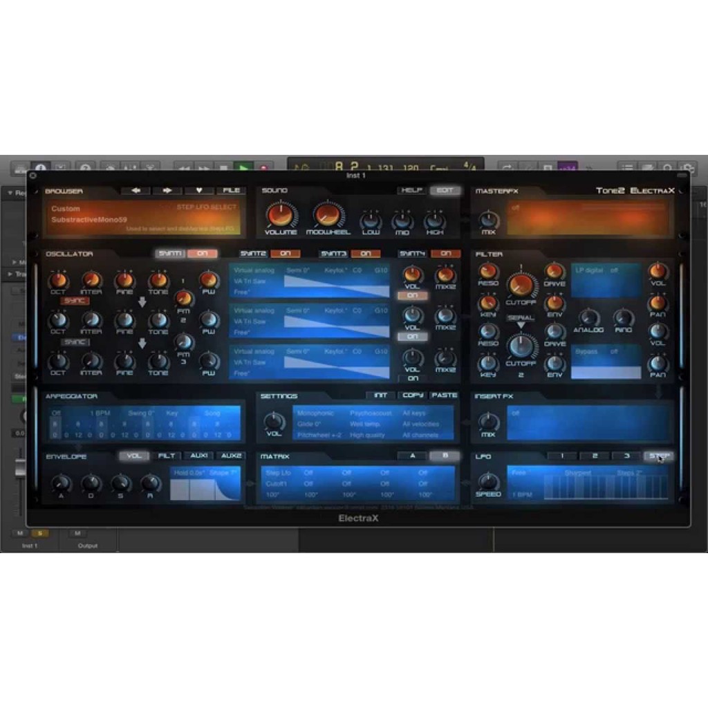 Tone2.ElectraX.VSTi.v1.2 สุดยอดซินธิไซเซอร์ สามารถใช้งานได้ทั้ง VST ...