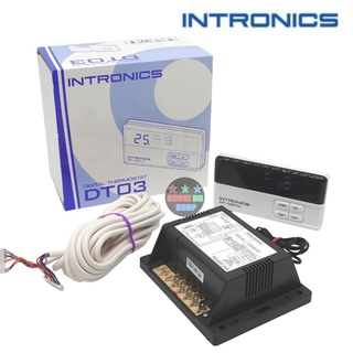 รูมคอลโทรลแอร์ INTRONICS DT03 PLUS INTRONICS DT04 PLUS DT08S รีโมทแอร์กล่องควบคุมแอร์ติดผนัง รูม ...