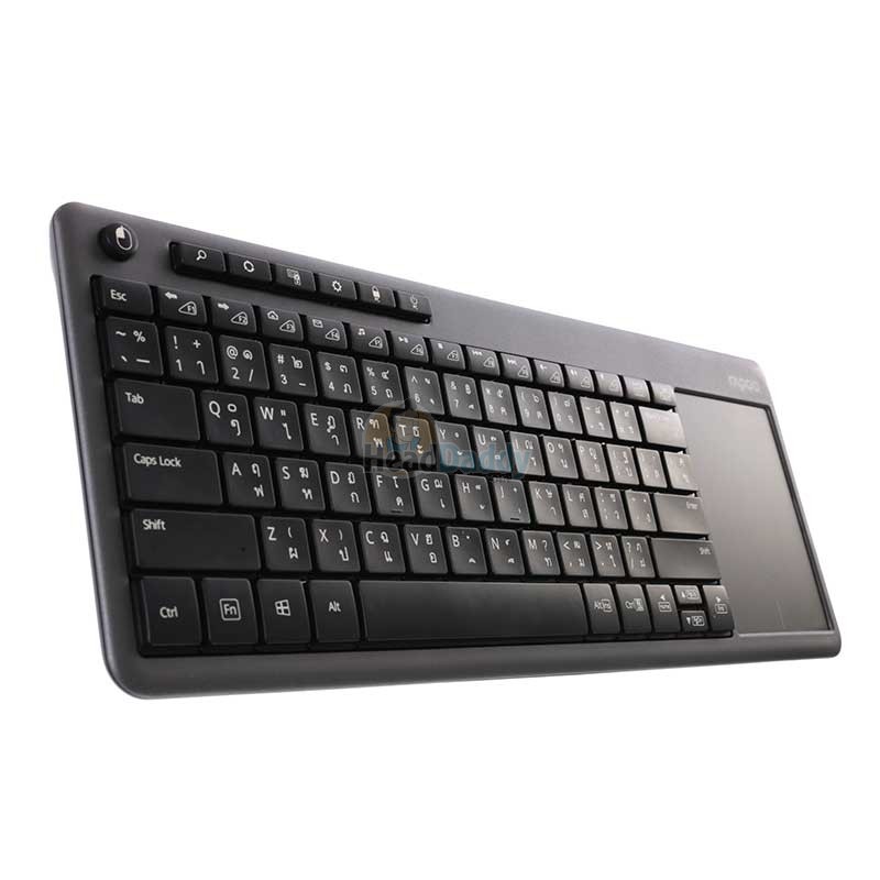 RAPOO K2600 USB Wireless Touch Keyboard For Smart TV | Shopee Thailand