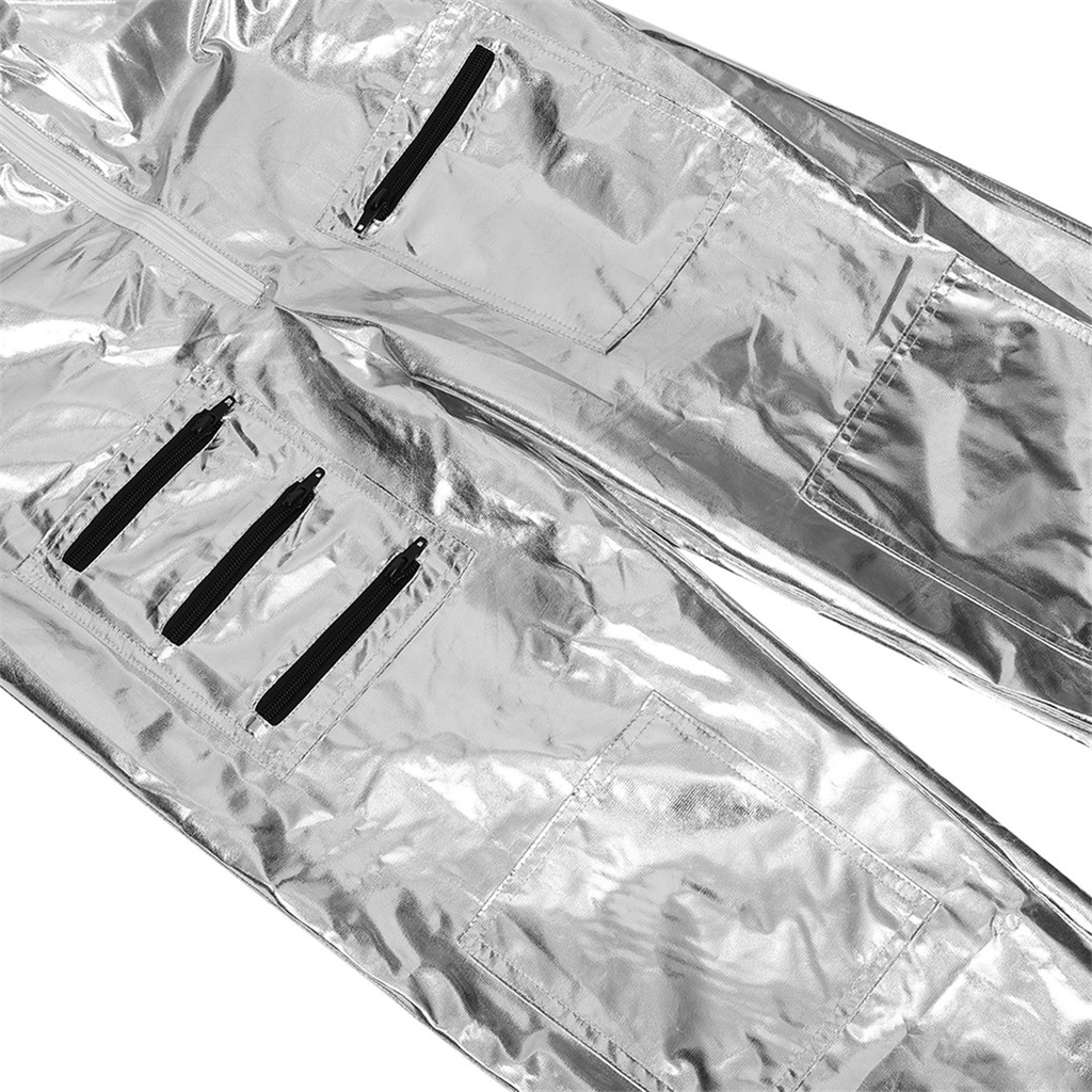 In Stockastronaut Costume Adult Silver Spaceman Costume Plus Size Women