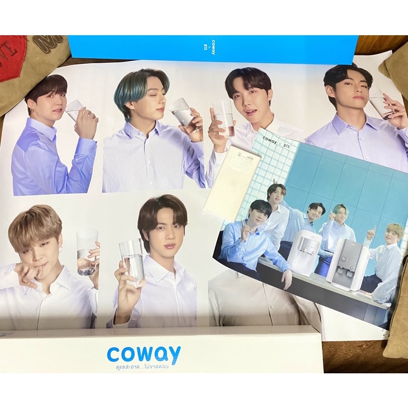 โปสเตอร์ BTS x Coway (ส่งฟรี) | Shopee Thailand