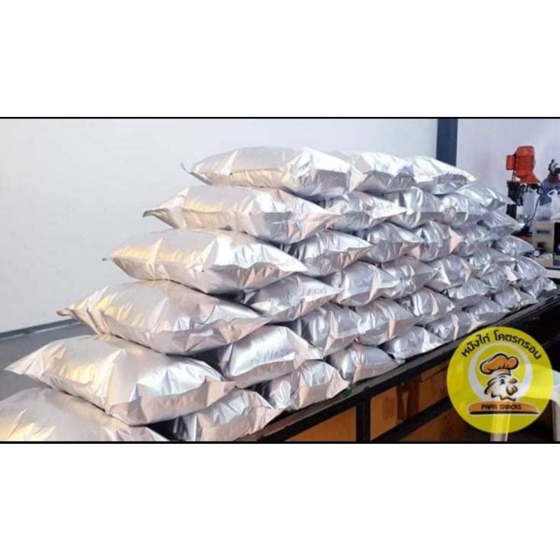 หนังไก่กรอบ PAPA Snacks อร่อยจุใจ แบบยกถุง 1 กิโลกรัม (ผ่านมาตรฐาน อย. ...