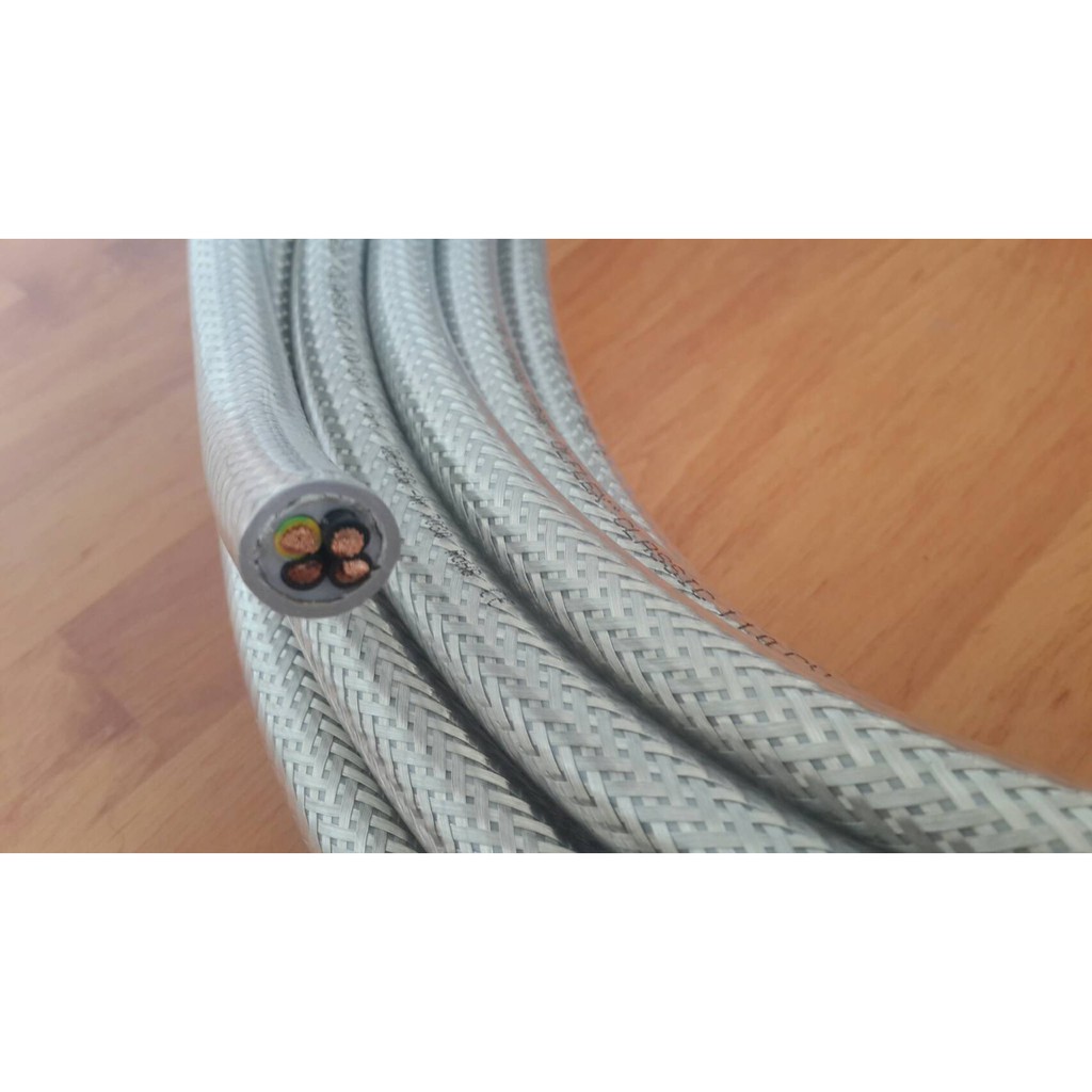 สายไฟเยอรมัน HELUKABEL รุ่น Y-CY-JZ 4G6 รุ่นท็อปมีชิลด์ถักหุ้มตลอดเส้น ...