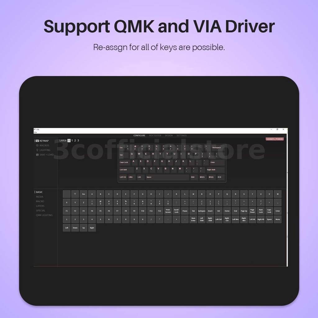 Feker IK75 ชุดคีย์บอร์ด DIY รุ่น QMK VIA - coawm37j4a - ThaiPick
