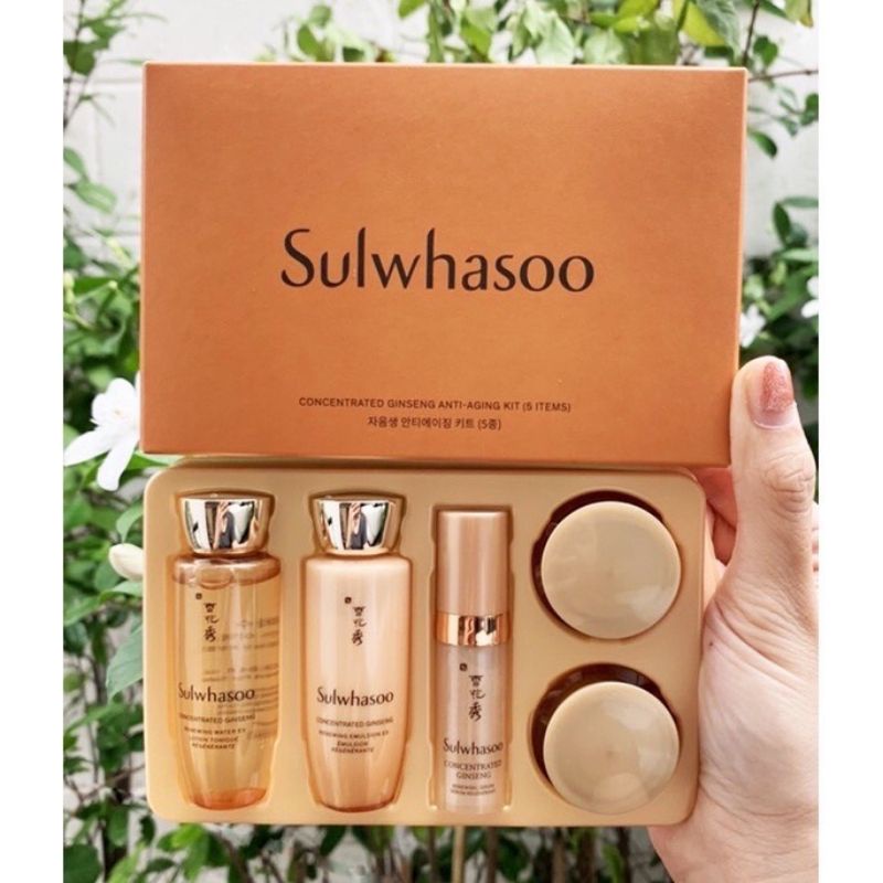 เซ็ต Sulwhasoo concentrated ginseng anti-aging kit 5 items - spnw9 ...