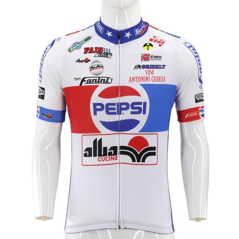 2021 Cycling 2021 NEW SALE Men Short Sleeve PEPSI Cycling Jersey Shirt ...