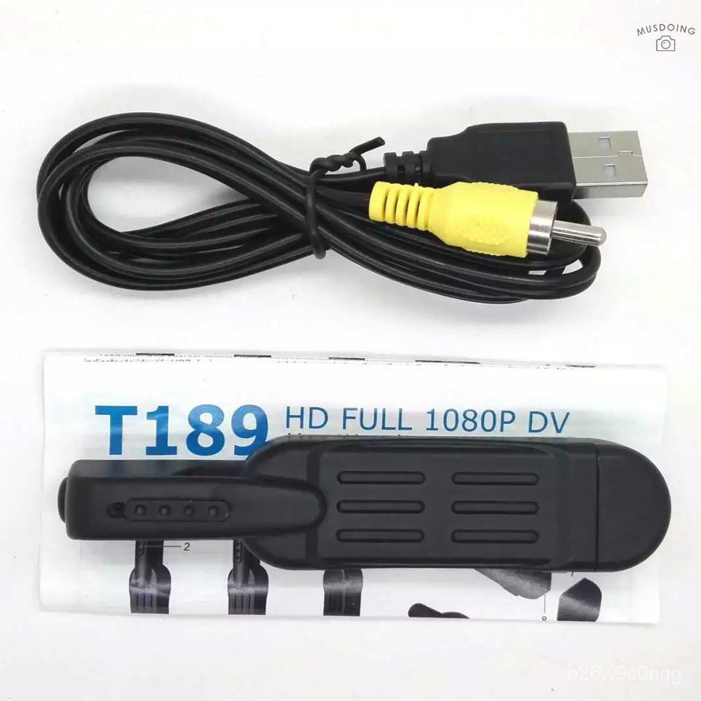 T189 ปากกากล้องมินิ Full HD 1080P แบบพกพา - o26w9s0ngg - ThaiPick