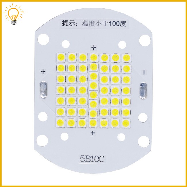 50 W High Power Led Chip 3030 สปอตไลท์ความสว่างสูงพร้อมขาตั้ง | Shopee ...