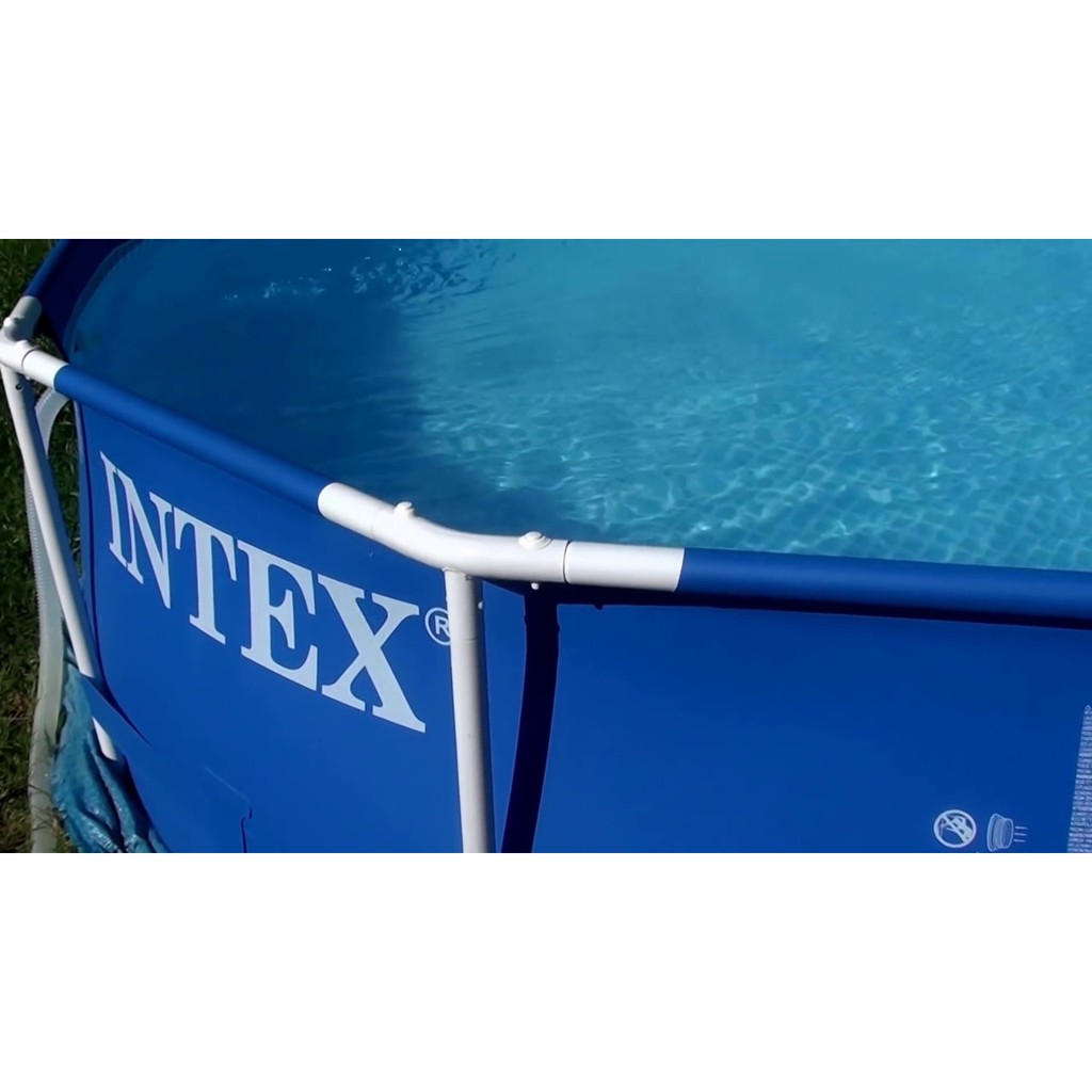 INTEX รุ่น 28200 สระน้ำสำเร็จรูป สระน้ำ Metal Frame ขนาด10 ฟุต (305x76 ...