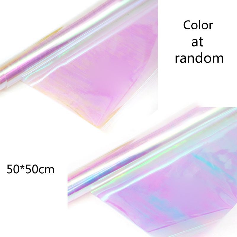 Laser Aurora AB Effect Reflective Mirror Paper DIY Epoxy Resin Jewelry ...