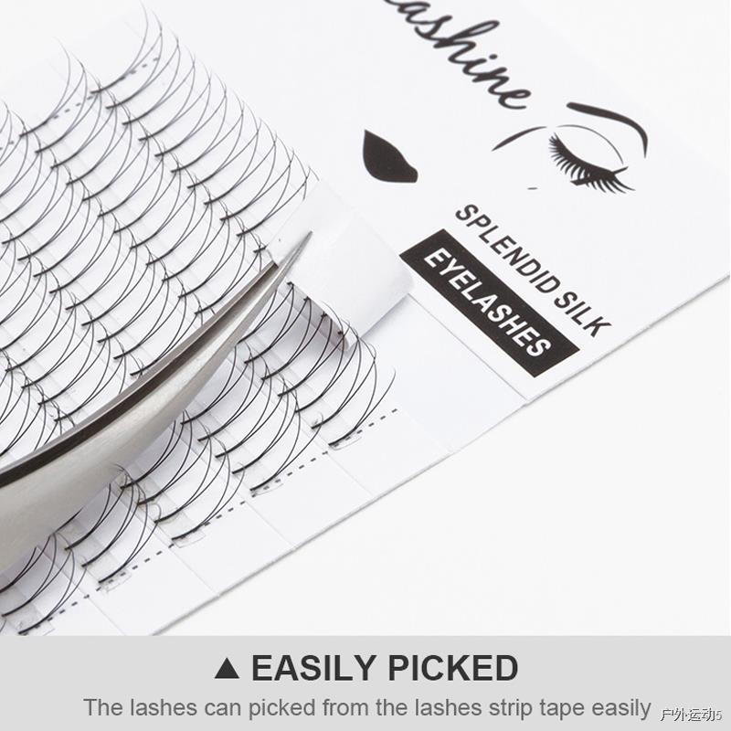 Seashine Long Stem Lashes Premade Wide Fans 2D 3D 5D 10D Russian Volume ...