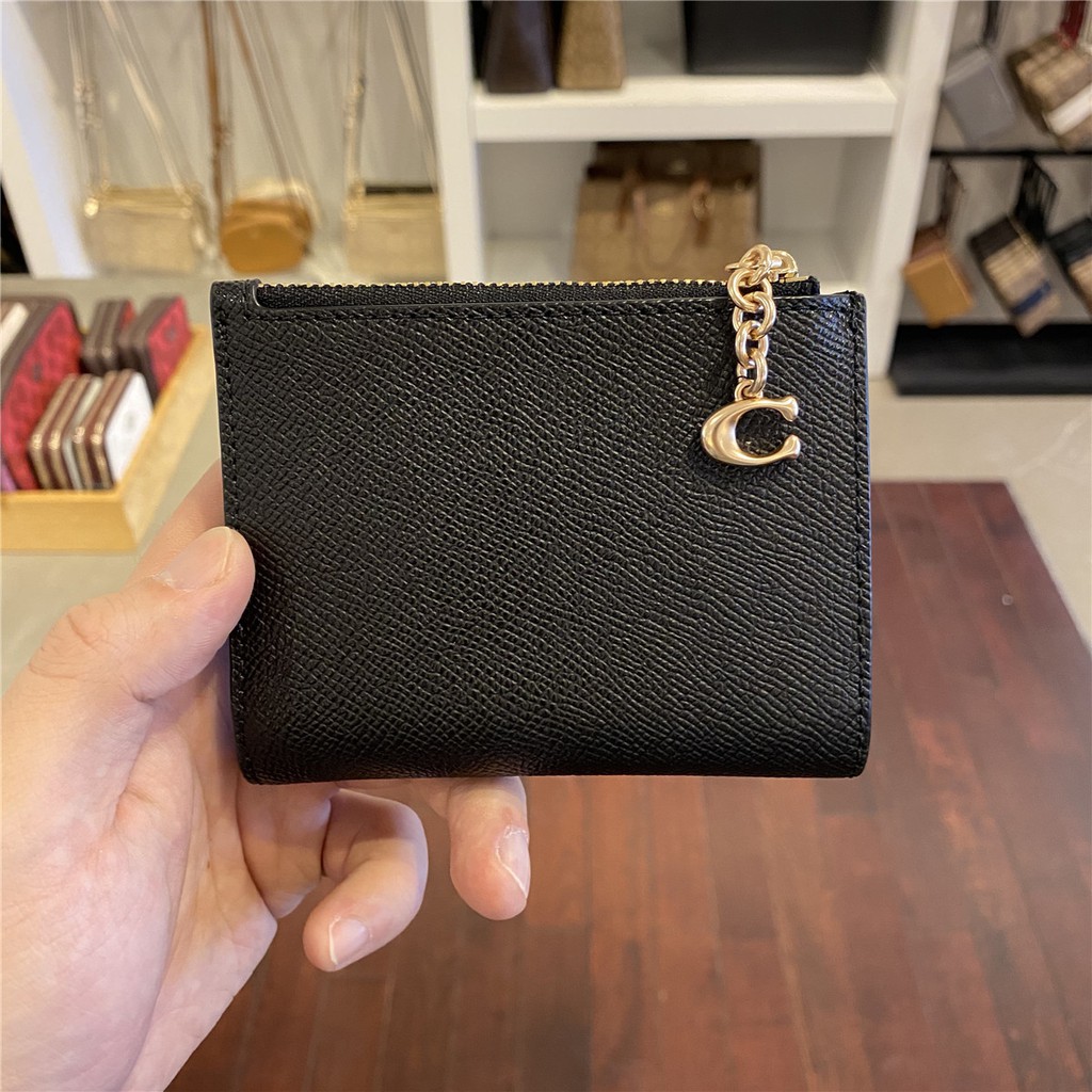 Coach แท้ F78002 F73876 /กระเป๋าสตางค์ผู้หญิง/กระเป๋าตัง /แพ็คเกจการ์ด ...