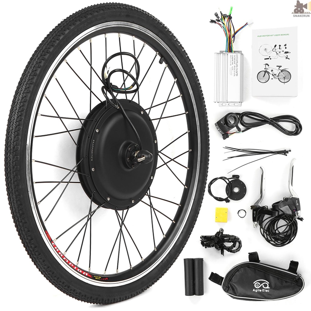 SNKE 27.5x1.75'' Electric Bike Conversion Kit Bike Rear Wheel Hub Motor ...