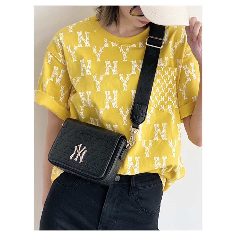 2022 new กระเป๋า MLB shoulder bag แท้ camera crossbody bags NY UNISEX ...