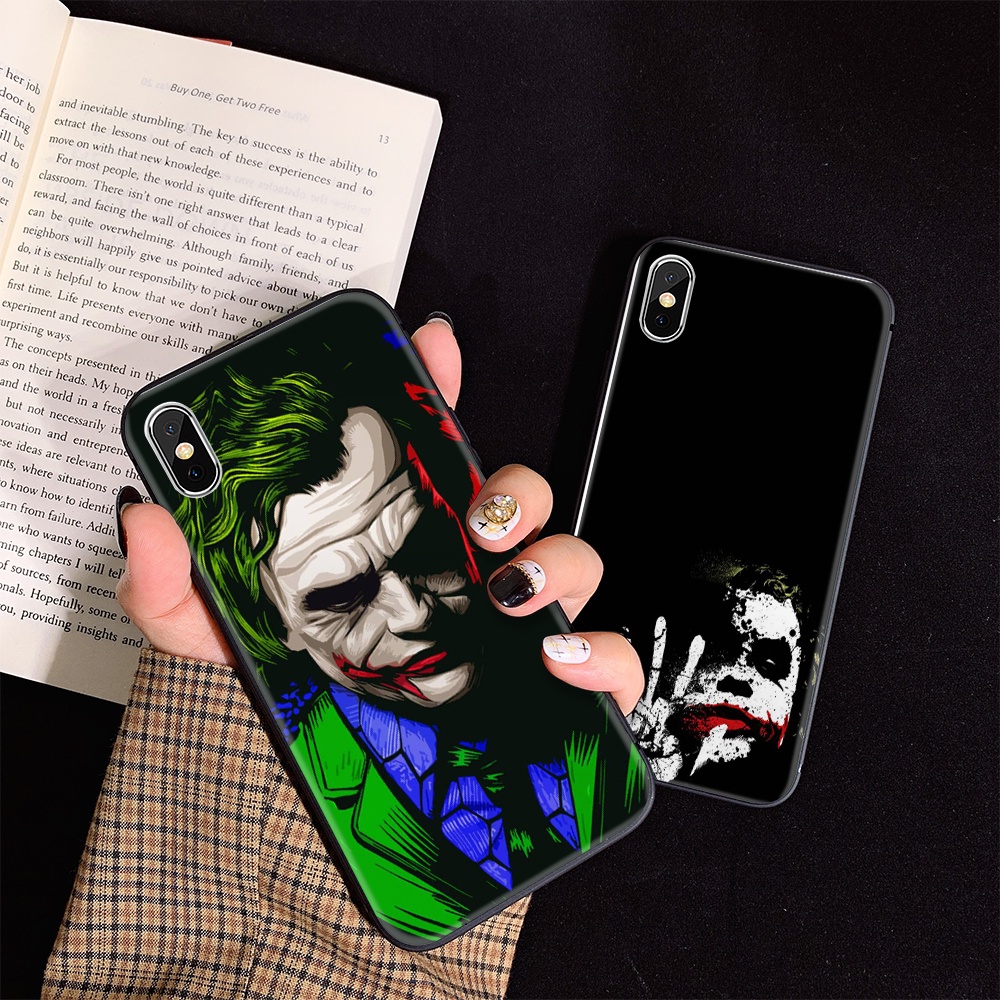 iPhone 12 Mini 11 Pro XR XS Max Soft Case B29 Comics The Joker ...