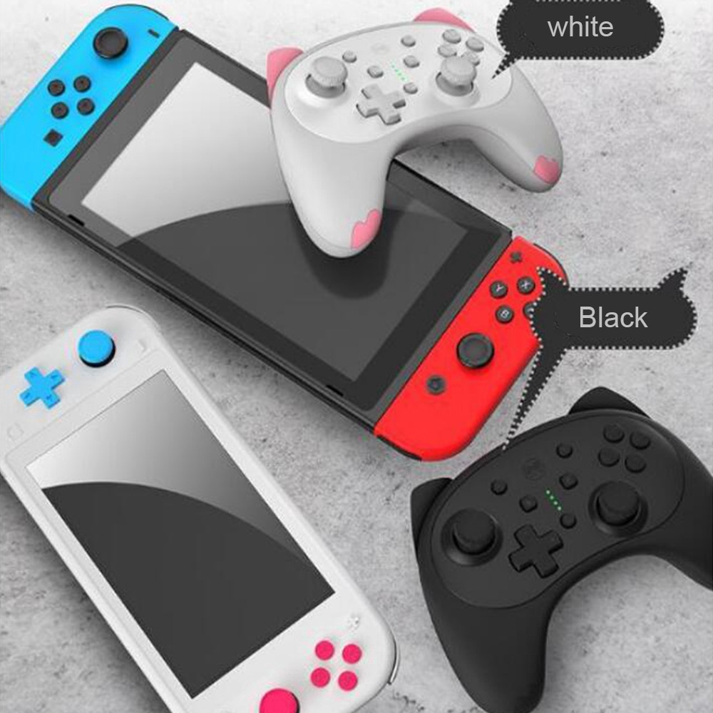 Cute Cat Gamepad For Nintendo Switch Pro NS Switch Lite Controller ...