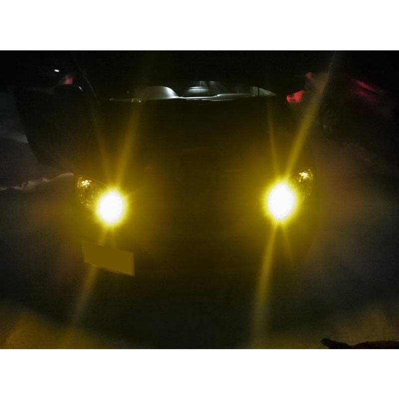 T10 LED IPF Effecter 2400K Ultra Deep Yellow สีเหลืองเข้ม ของแท้ ประกัน 1 ปี - auto_bulbs - ThaiPick