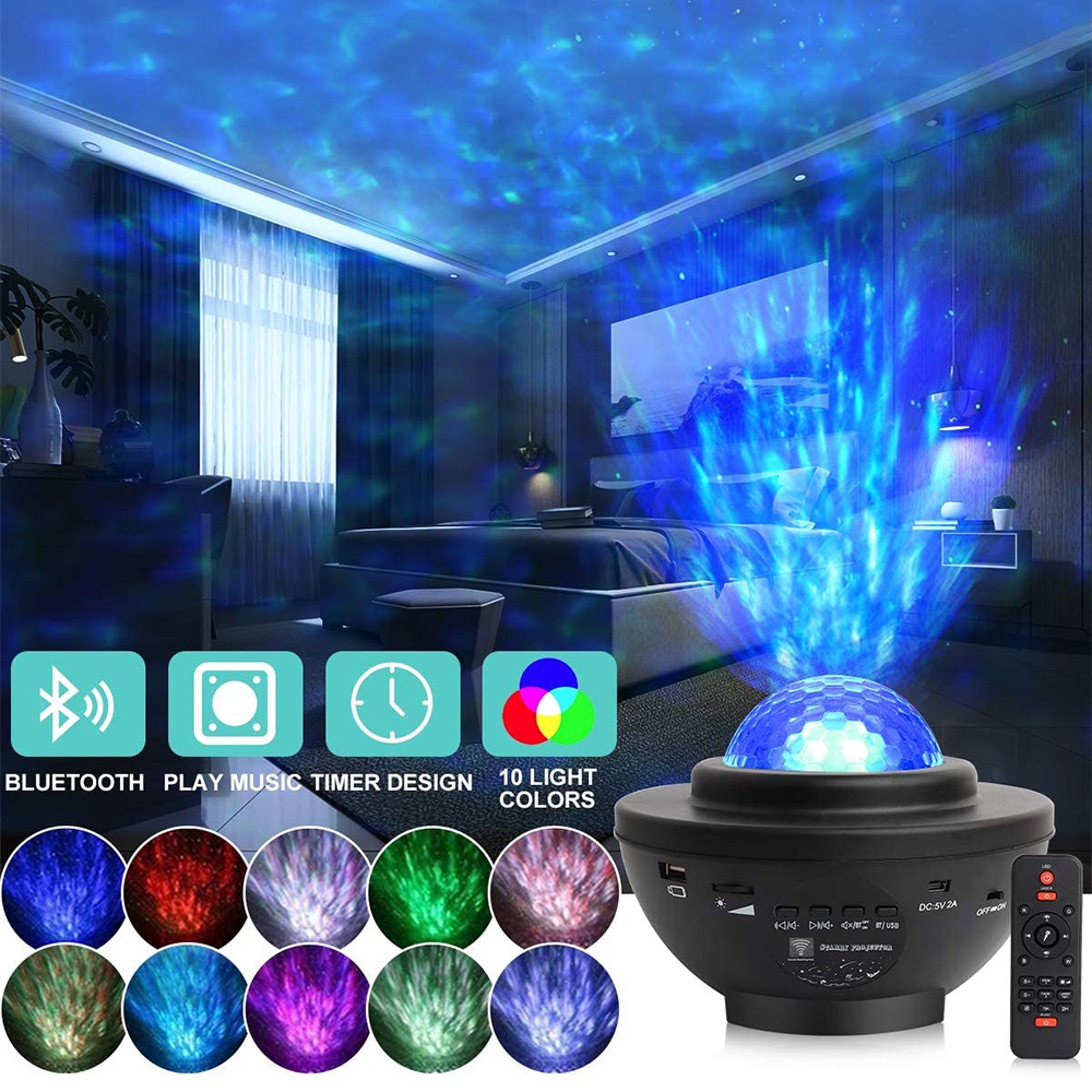 Night Light Projector 3 in 1 Star Projector with LED Nebula Cloud for ...