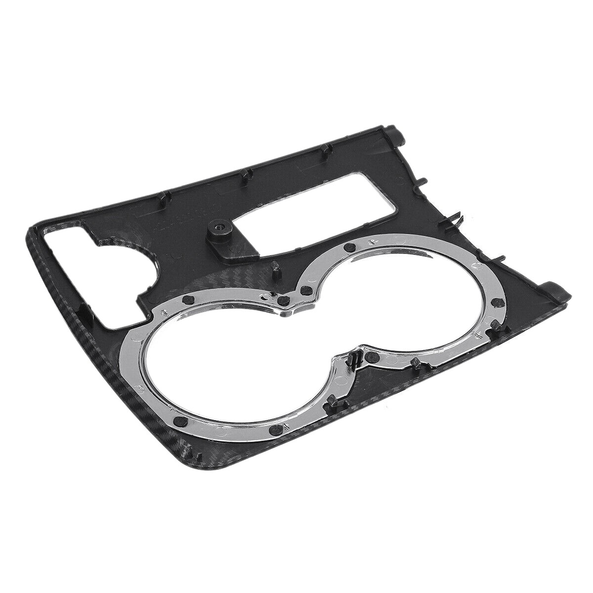 - ที่วางแก้วคาร์บอนไฟเบอร์สําหรับ Mercedes Benz C - Class W204 ...