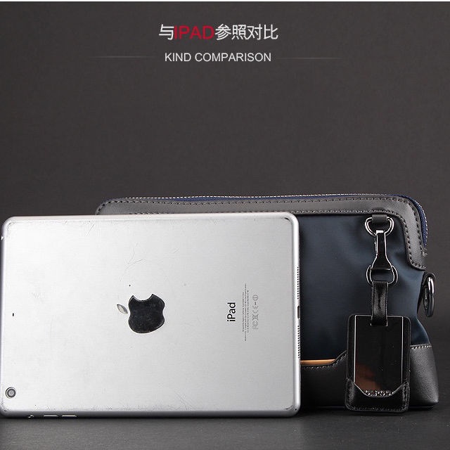 ﹍Magnefi Men s Handbag Waterproof Oxford Cloth Clutch Business Casual ...