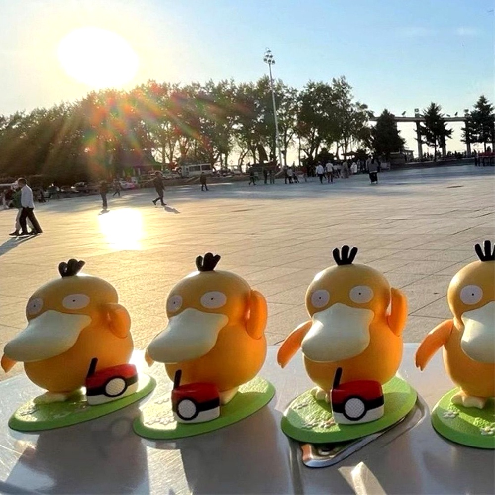 พร้อมส่งค่ะ ของเล่นฟิกเกอร์ โปเกม่อน KFC Dancing Psyduck KFC ของขวัญวัน ...