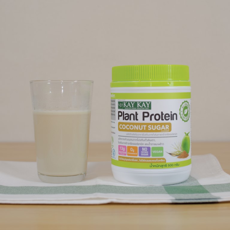 KAY KAY Organic Plant Protein Coconut Sugar โปรตีนจากพืชออร์แกนิค สูตร ...