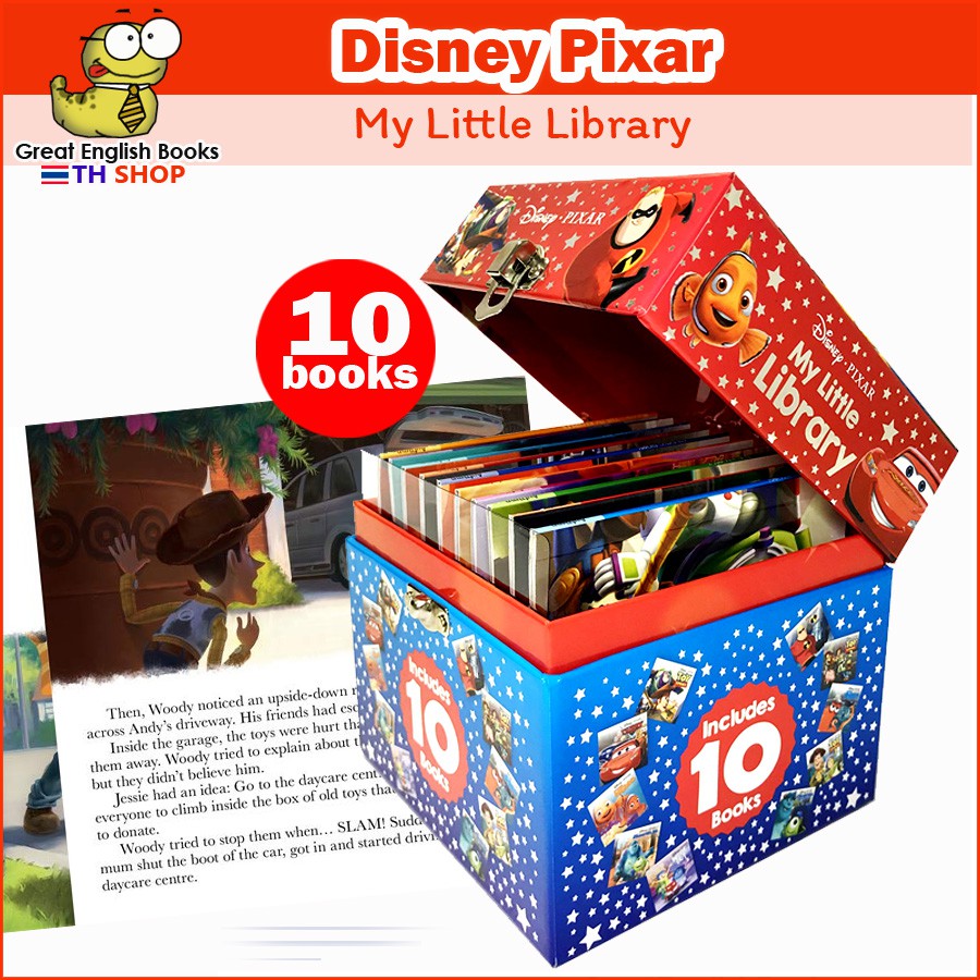 พร้อมส่ง ลิขสิทธิ์แท้ หนังสือนิทานเล่มเล็ก Disney Pixar: My Little ...