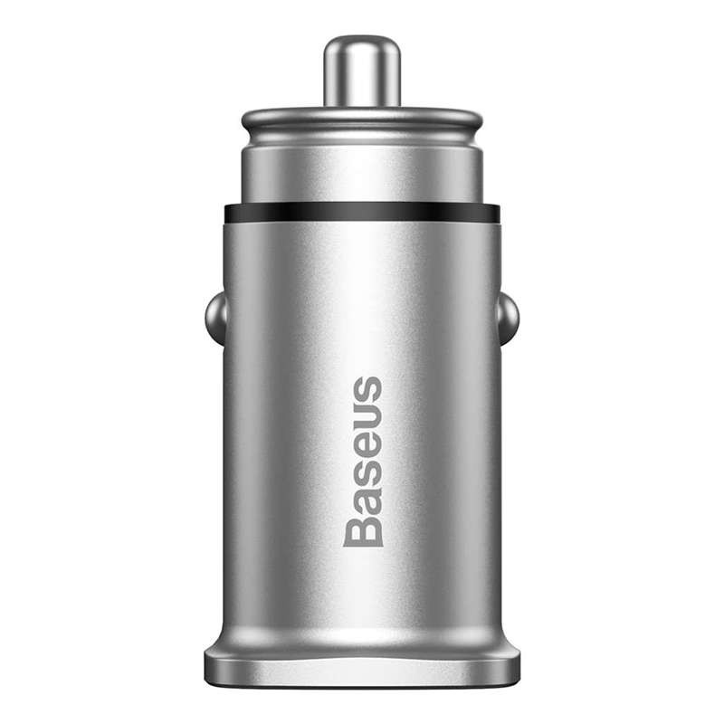 Baseus 30 W Dual USB อุปกรณ์ชาร์จแบตในรถยนต์ ( สีเงิน ) - siokayav2.th ...