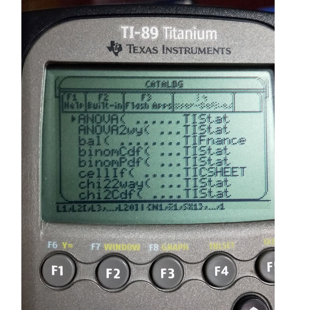 เครื่องคิดเลข Texas Instruments TI-89 Titanium - chalot6218 - ThaiPick