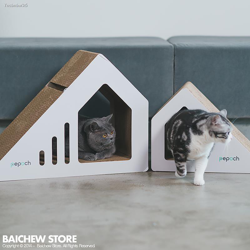 Cat claw version ☜ Magic Cat กล่องกระดานลับเล็บแมว Nest House Litter ...