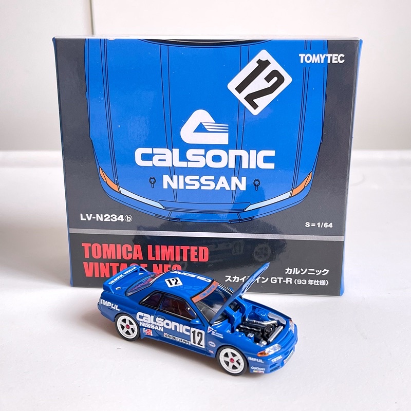 Tomica Limited Vintage Neo Tomytec LV-N 234(b) NISSAN SKYLINE Calsonic S164 โทมิก้า รถเหล็ก ล้อ ...