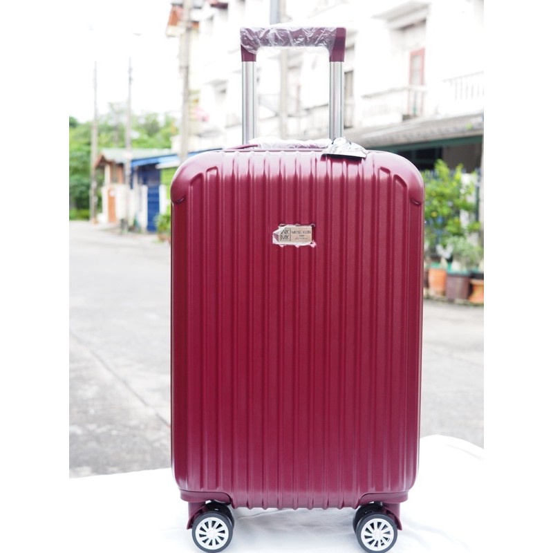 กระเป๋าล้อลาก MICHEL KLEN PAPIS ขนาด 20 นิ้ว ( สีแดงเลือดนก )ของพรีเมี่ยม SCB - puangchang ...
