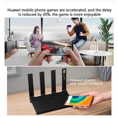 Huawei AX3 Pro Wireless Router Full Gigabit WiFi6 Home Dual-band WiFi ...