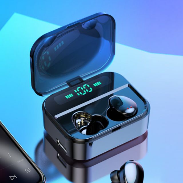 TWS - X7 หูฟังบลูทูธ ไร้สาย Bluetooth 5.0 สเตอริโอ 8D กันเหงื่อ IPX7 ...