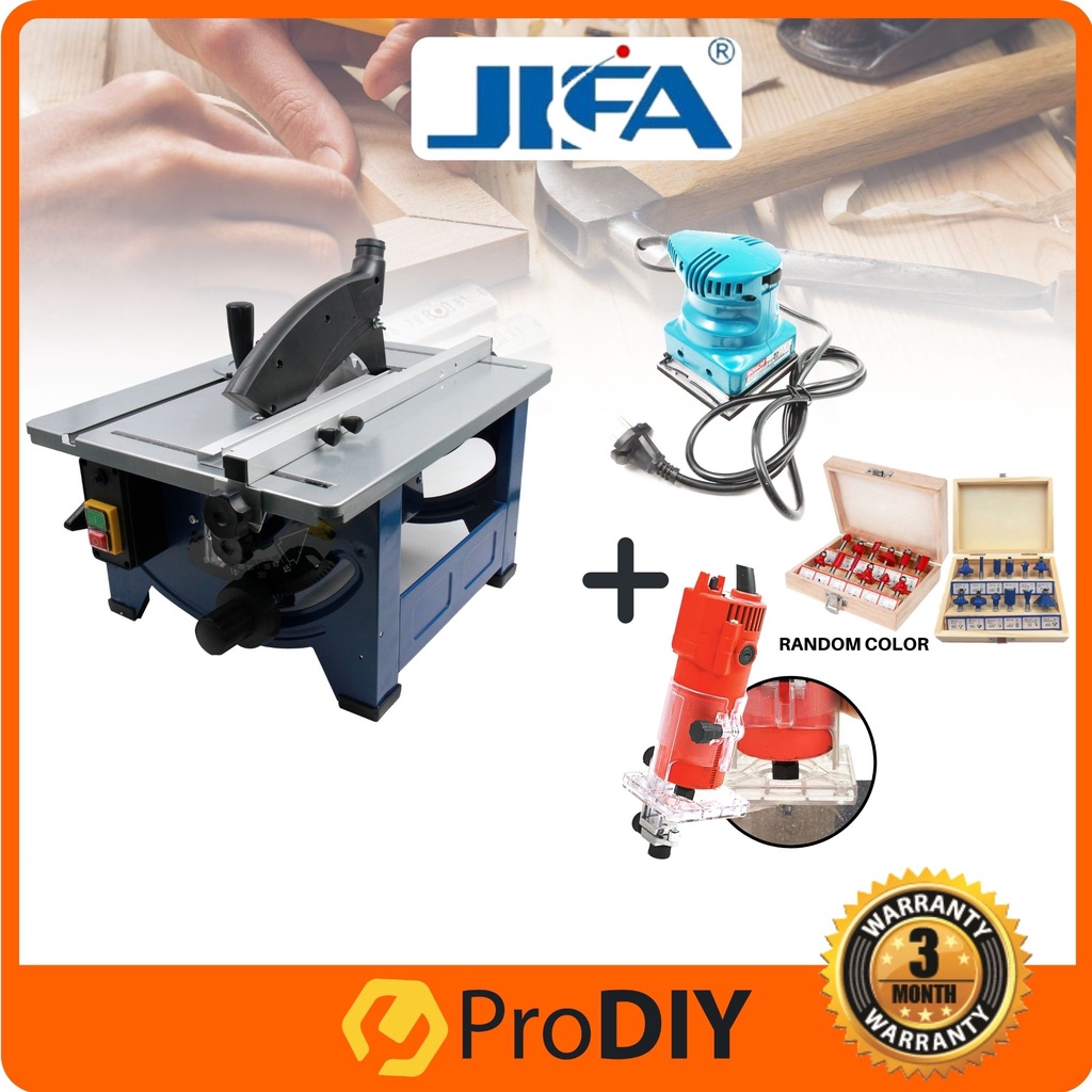 Combo Jifa 72101 900W table saw bonchi 4510 Sander machine M1P-3703 ...