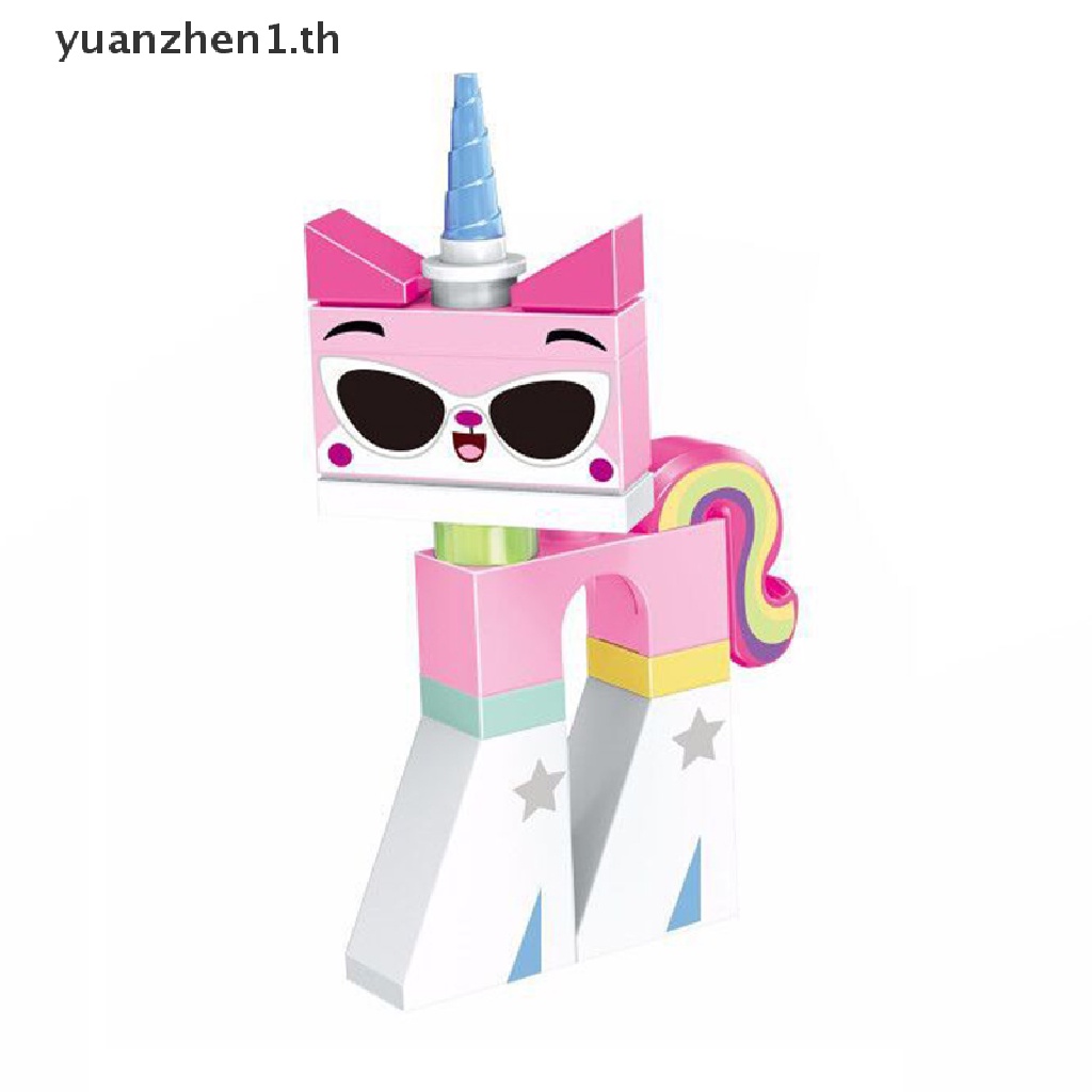 YAZHEN 8Pcs Building Blocks Movie Bricks Unikitty Super Angry Astro ...