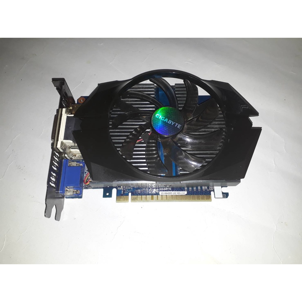 การ์ดจอ Gigabyte GT640-DDR3-128bit 2G REV 2.0 ไม่ต่อไฟเพิ่ม ไว้เล่น ...