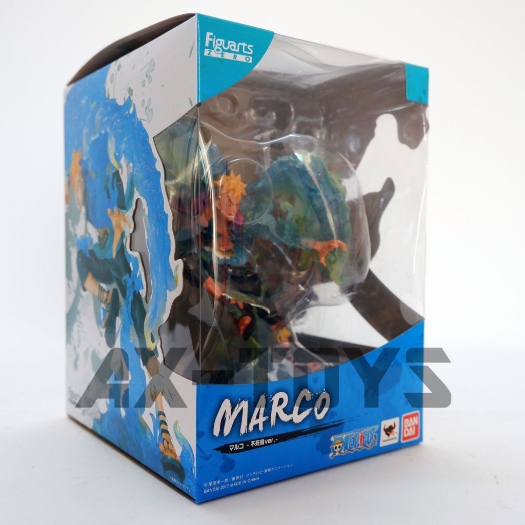 โมเดลฟิกเกอร์ One Piece ZERO Immortal Bird Marco Battle Version White ...