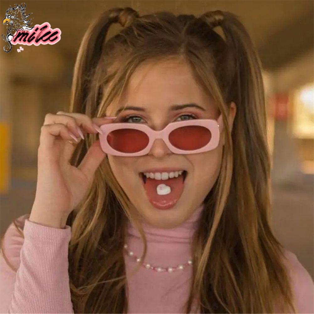 Emilee แว่นกันแดด ทรงสี่เหลี่ยมผืนผ้า กรอบสี่เหลี่ยมผืนผ้า สไตล์เรโทร ...