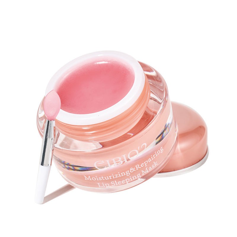 ให้ความชุ่มชื้น♧☃ มาส์กหน้า Thailand Cibio 2 lip mask moisturizing ป้องกันความแห้งกร้านและลอก cb ...