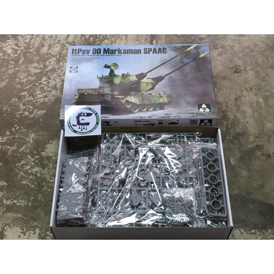 พลาสติก โมเดล ประกอบ TAKOM สเกล 1/35 Finnish Self Propelled Anti ...
