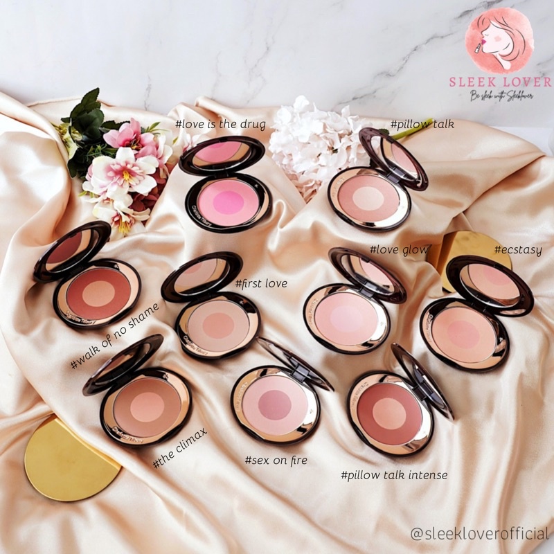 พร้อมส่งแท้Charlotte Tilbury Cheek to Chic Blush Swish Pop Blusher ...