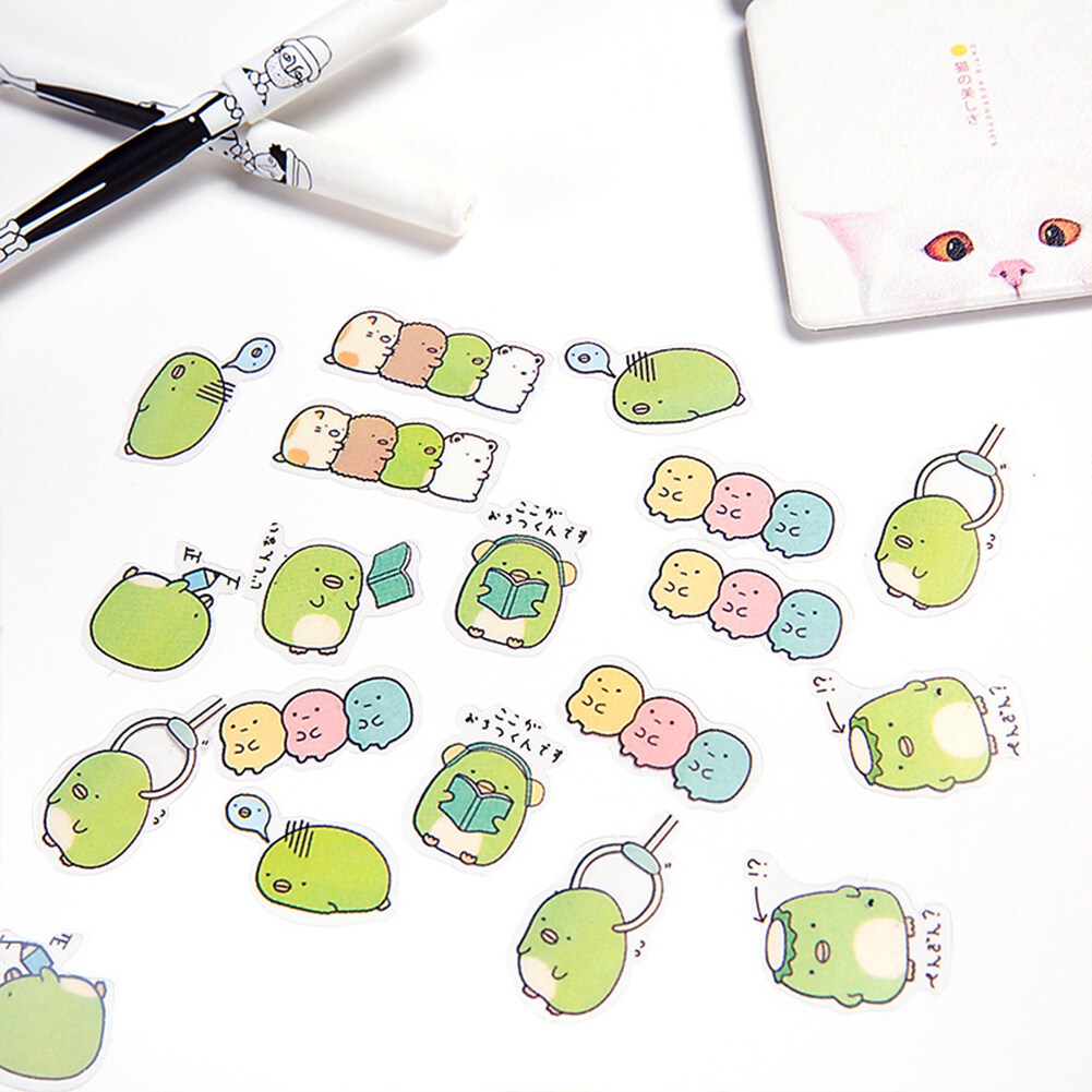 50pcs Cute Waterproof Fun Scrapbooking Sticker Laptop Fridge Suitcase ...