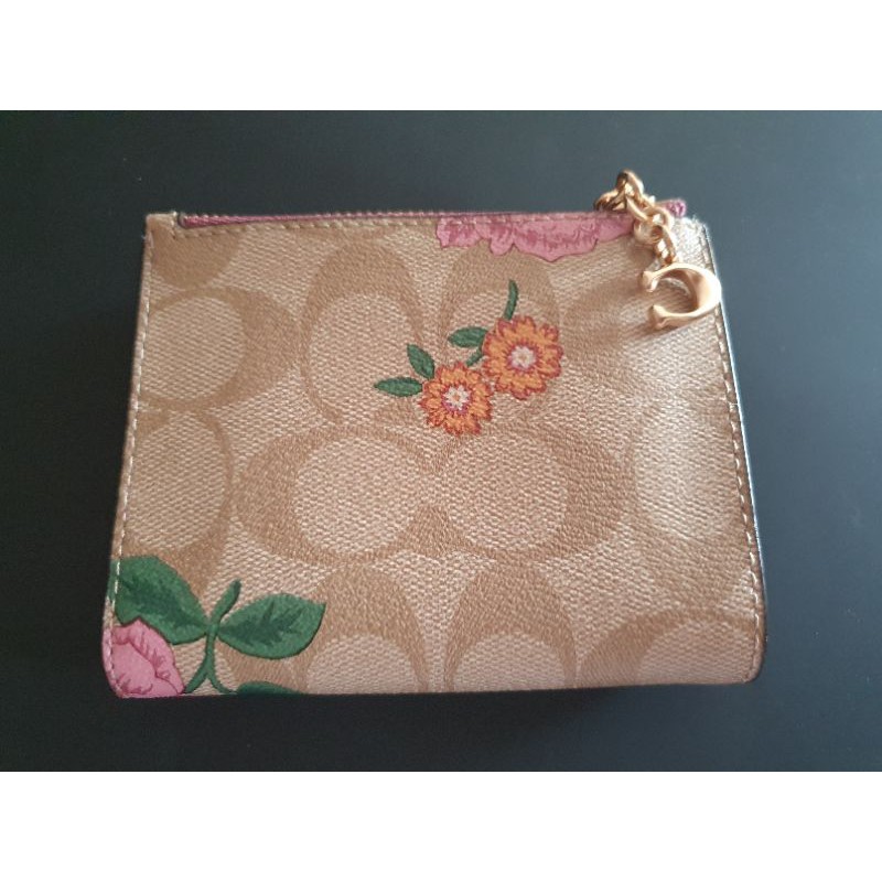 กระเป๋าสตางค์ Coach แท้100 COACH SNAP CARD CASE - duangoil - ThaiPick